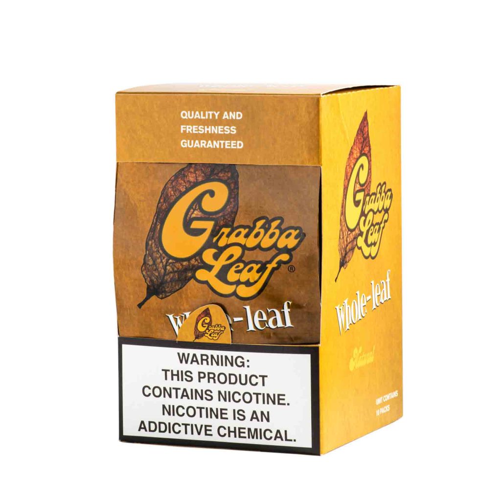 Buy Grabba Leaf Whole Leaf - Quality All-Natural Tobacco Leaf